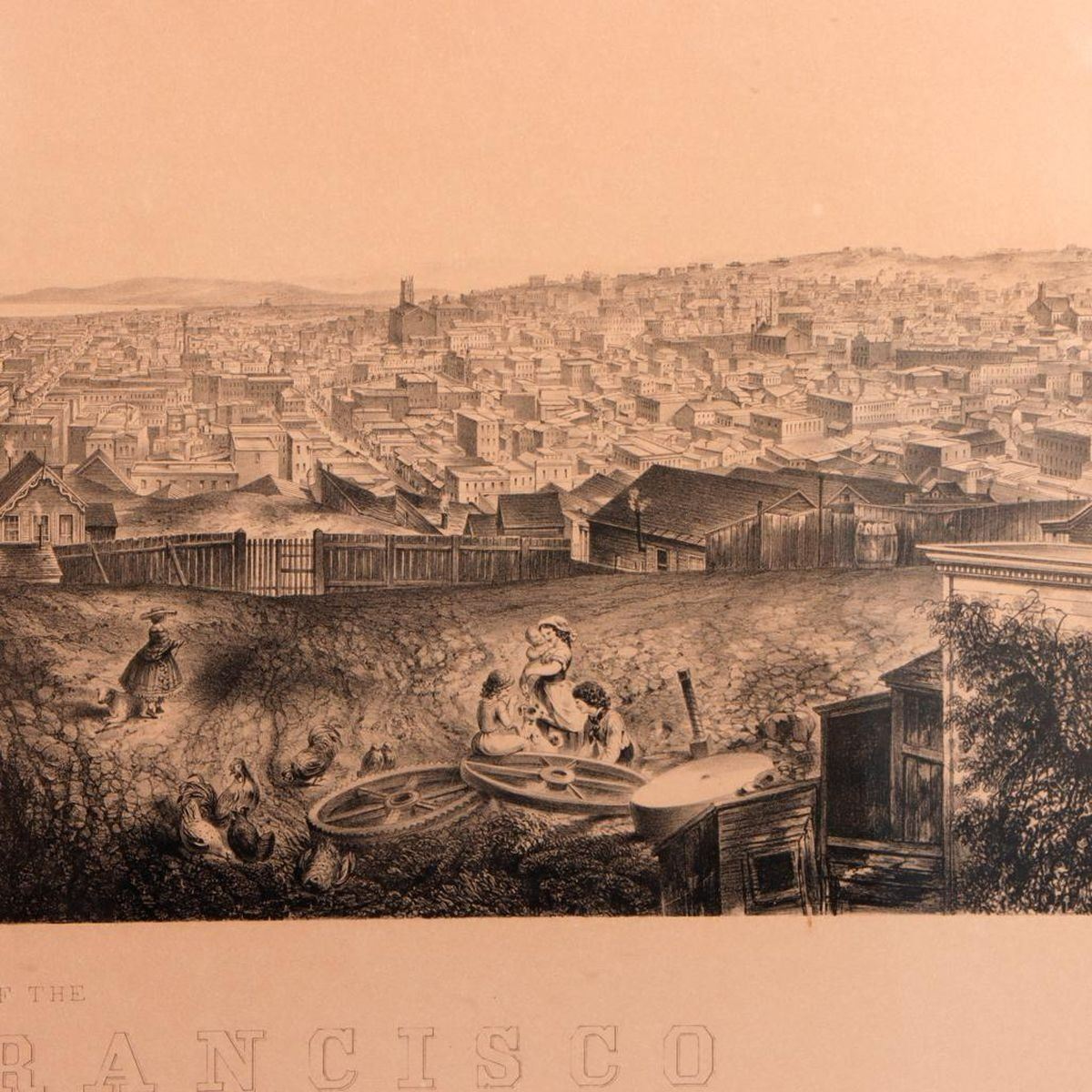 View of San Francisco, 1859.