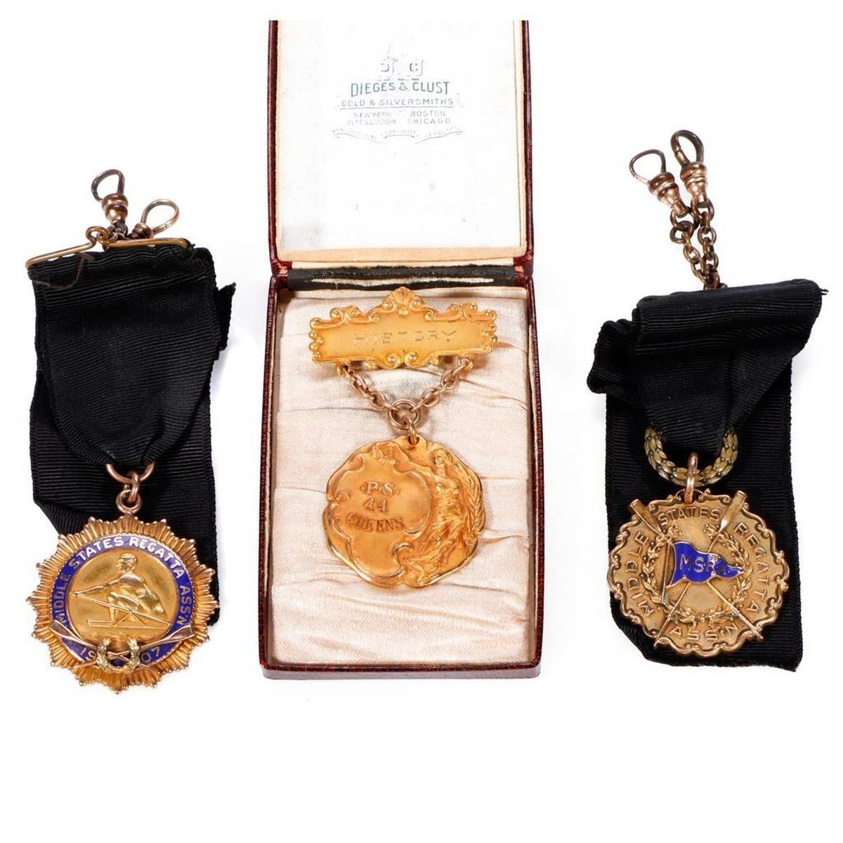 Three Dieges & Clust 10k gold medals.