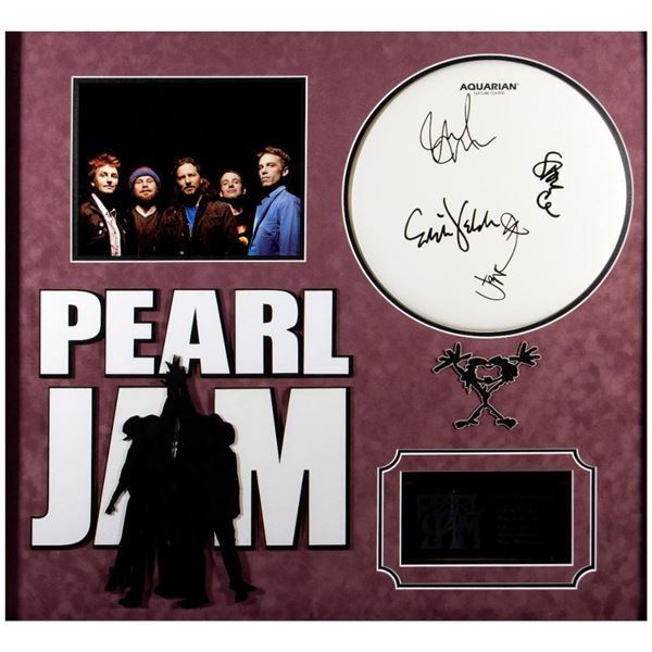 Pearl Jam Band Signed CD.
