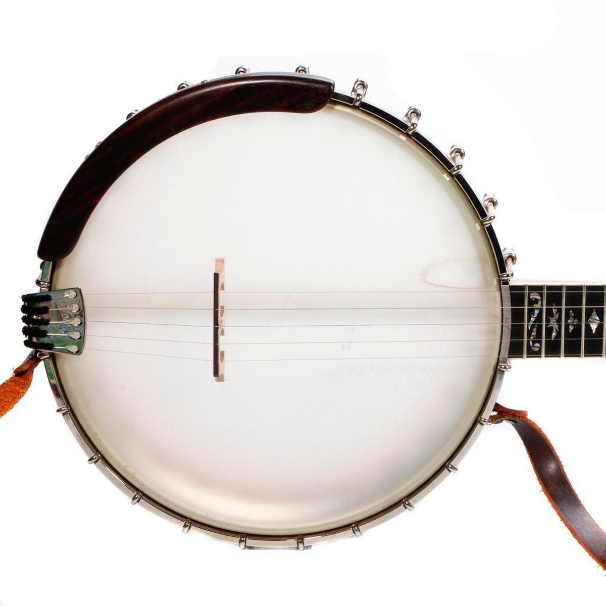 Ome Sweetgrass Five-String Open Back Banjo.