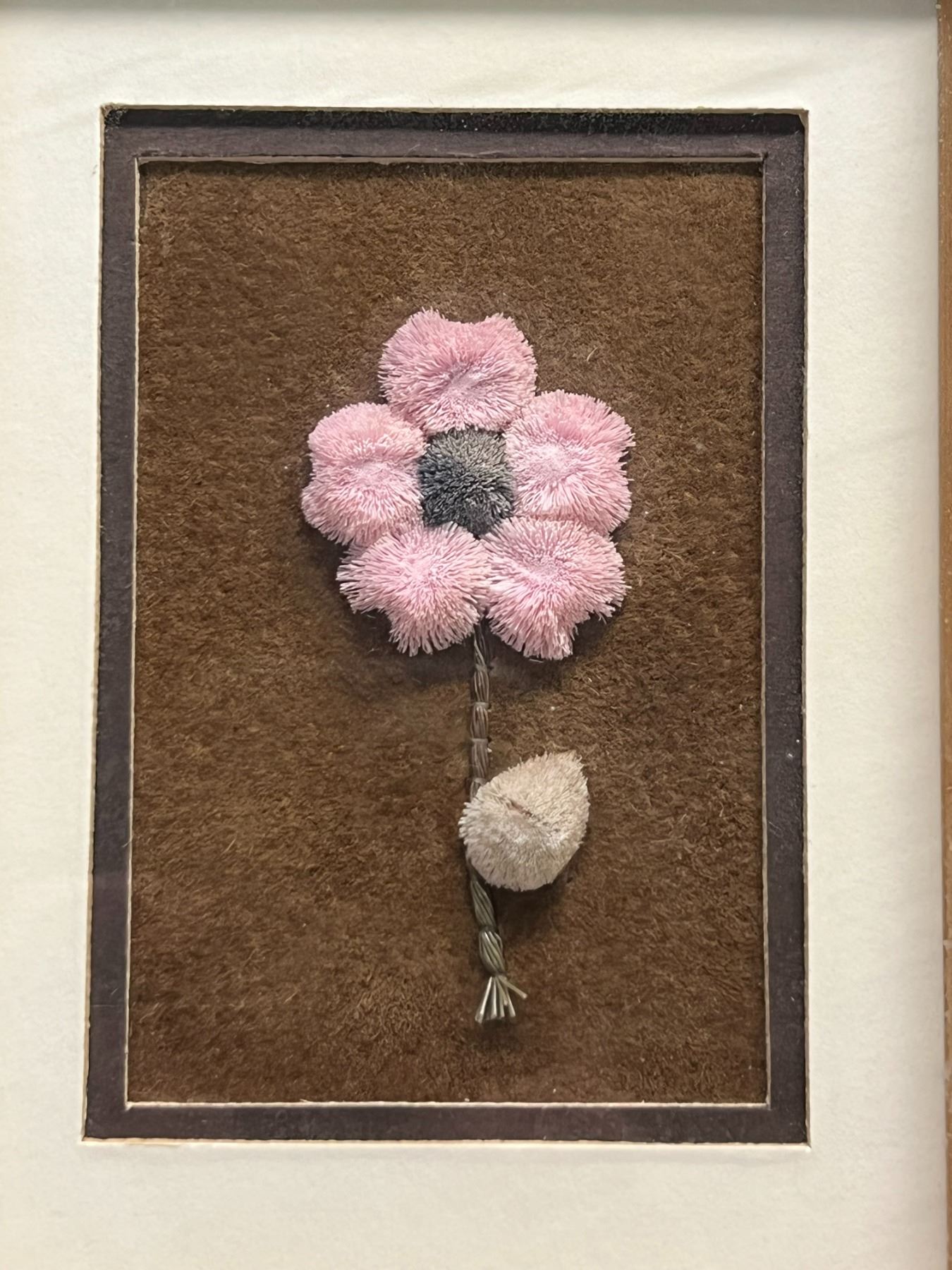Framed Caribou Hair Tufting - Sherry Gott Churchill, MB