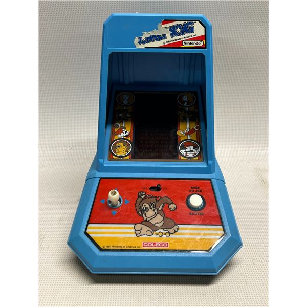 Vintage 80s Coleco Donkey Kong Table Top Video Game (not tested, no ...