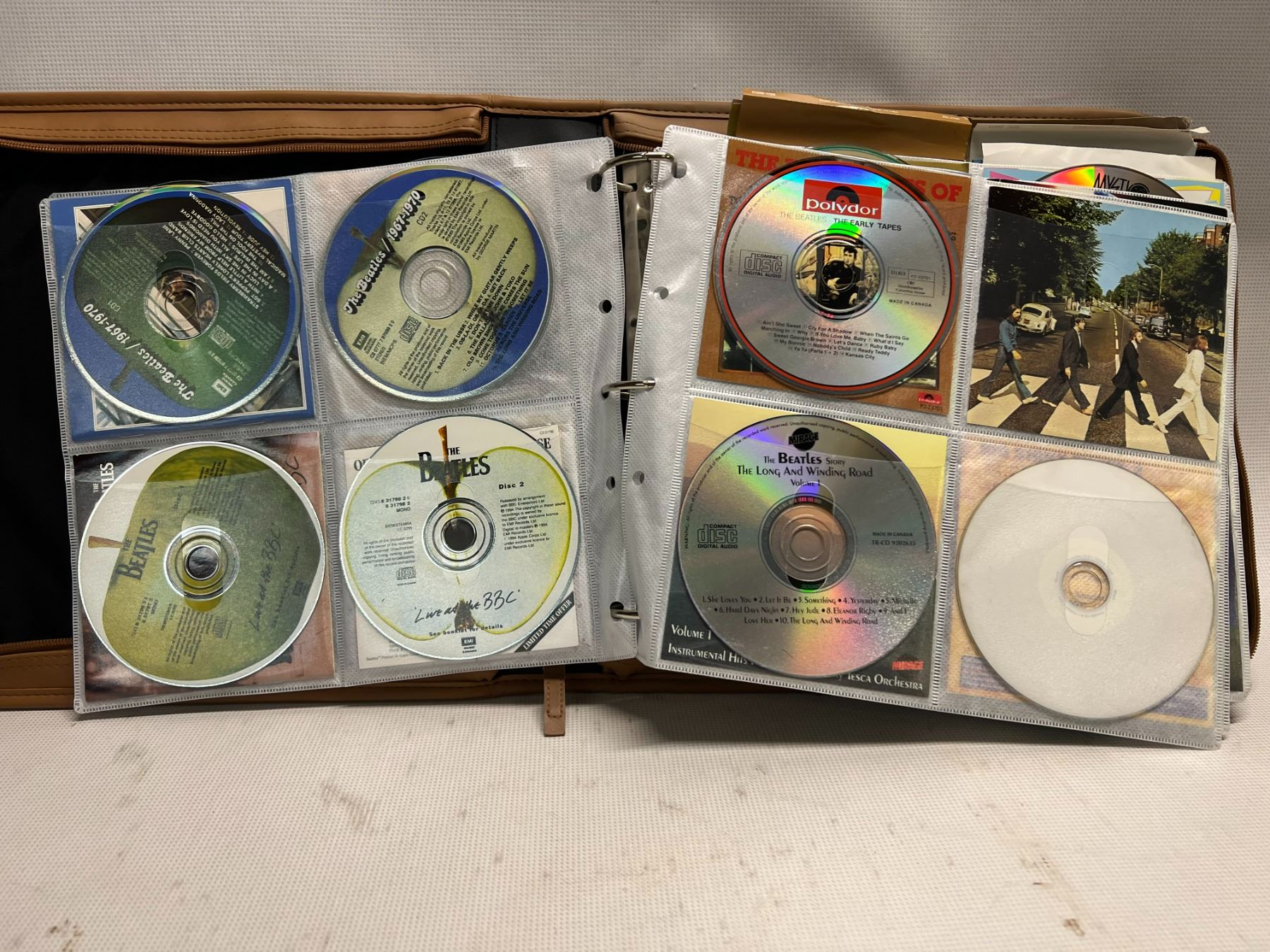 CD Binder GREAT Variety - Road Trip Ready - about 90 CDs