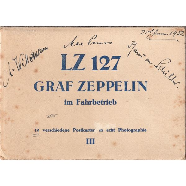 HINDENBURG CREW SURVIVORS ANTON WITTEMANN & MAX PRUSS