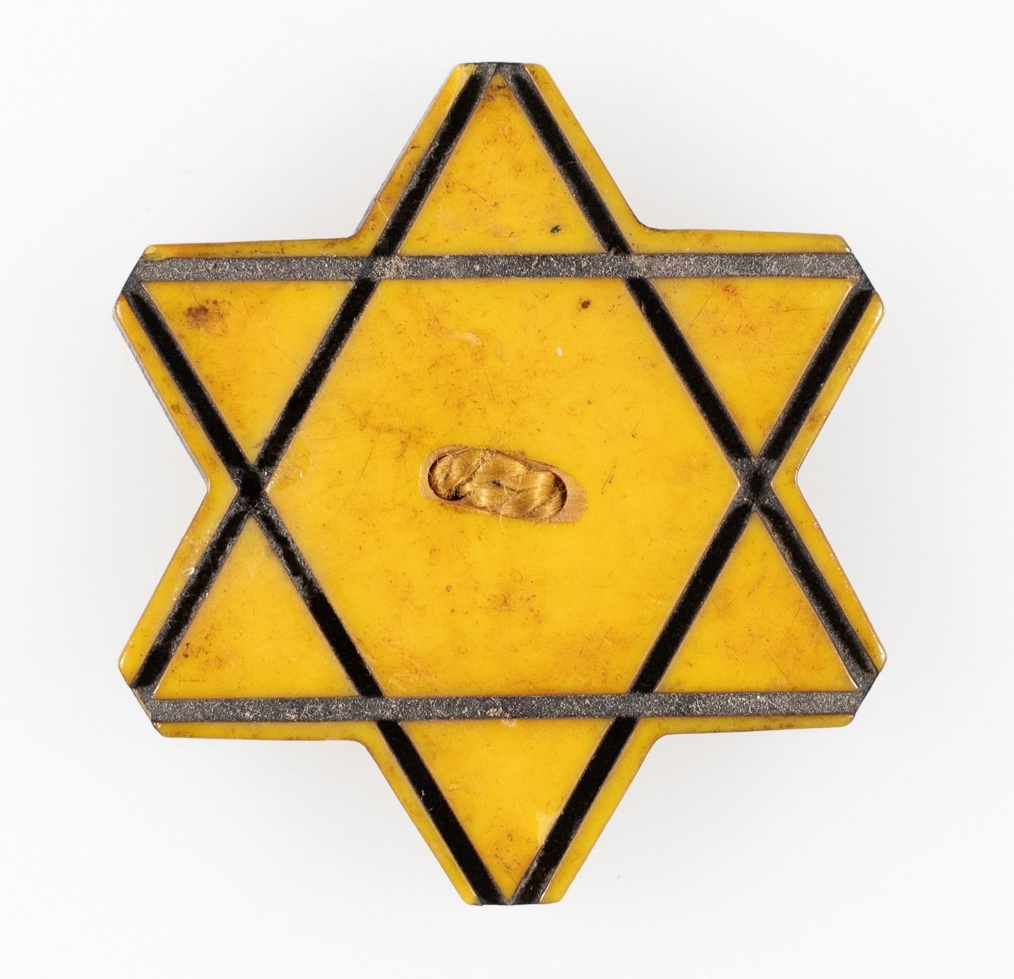 BULGARIAN JEW STAR OF DAVID BUTTON