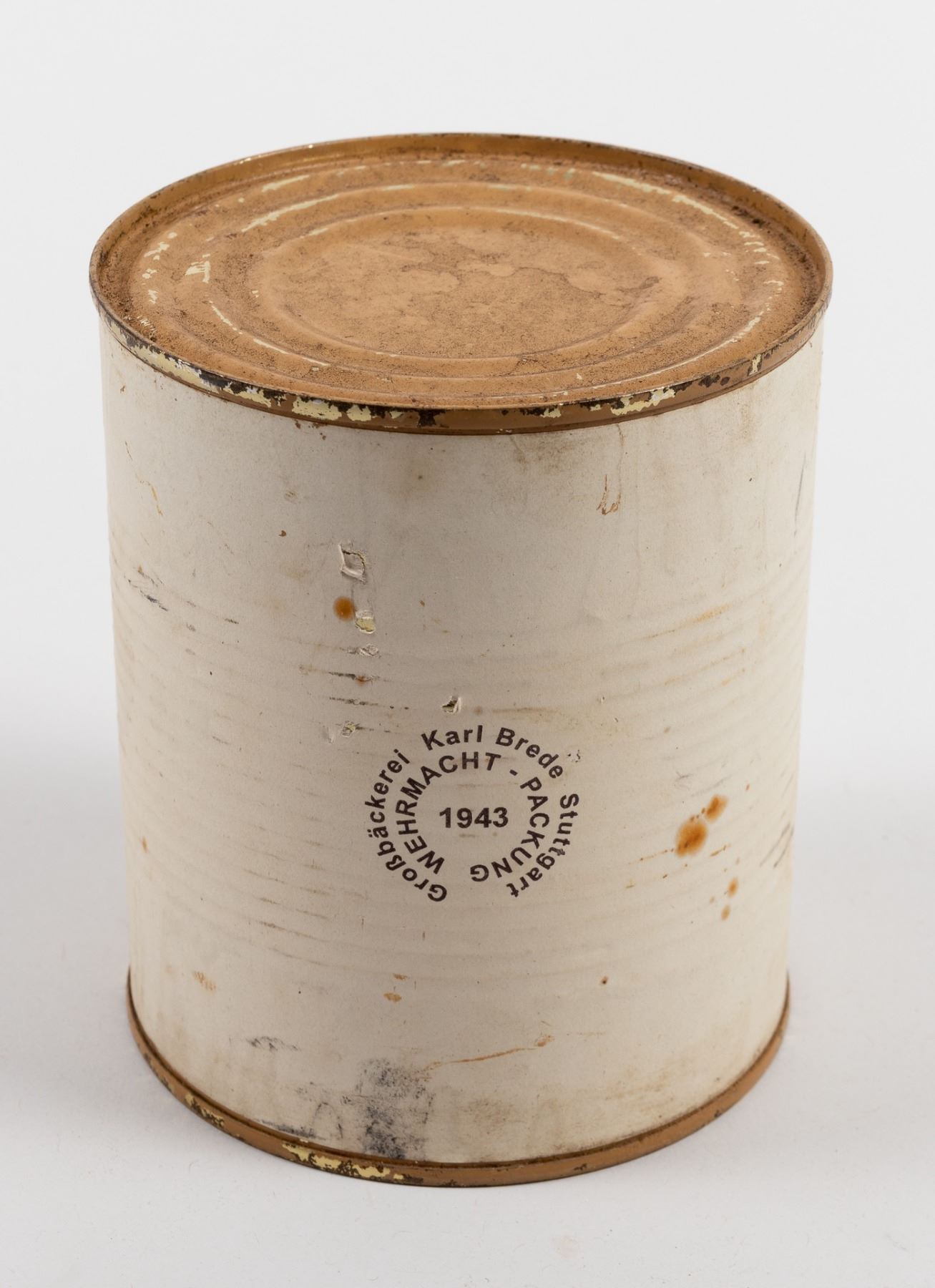 WWII GERMAN WEHRMACHT CANNED BREAD
