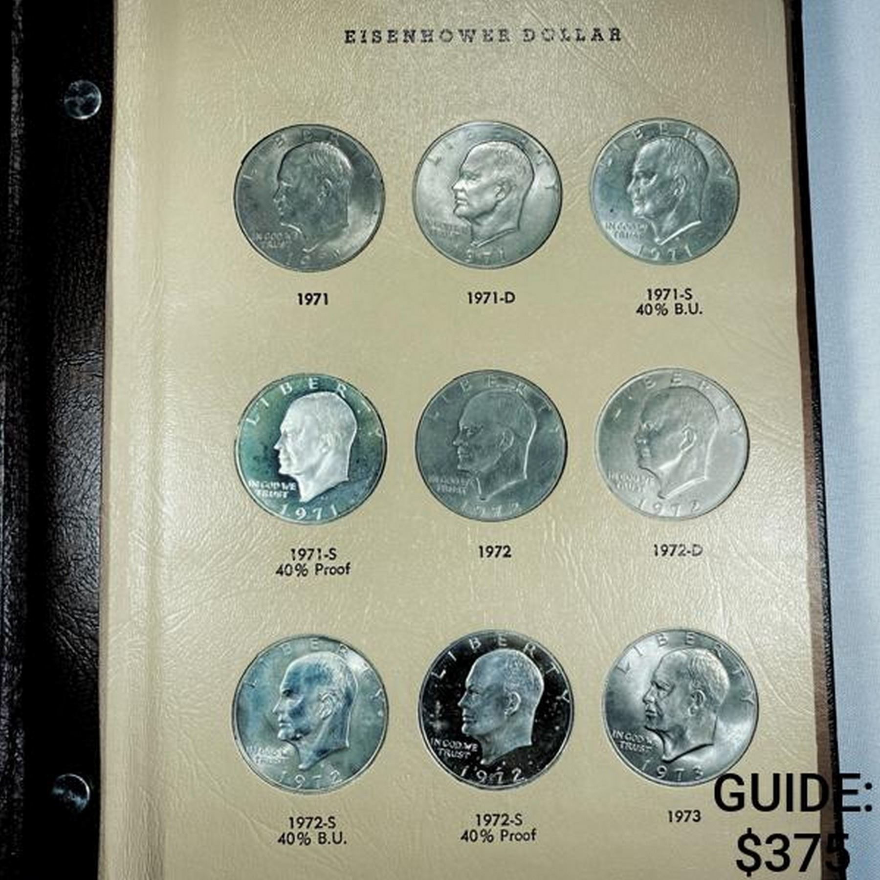 1971-1978 Eisenhower Silver Dollar Book (32)