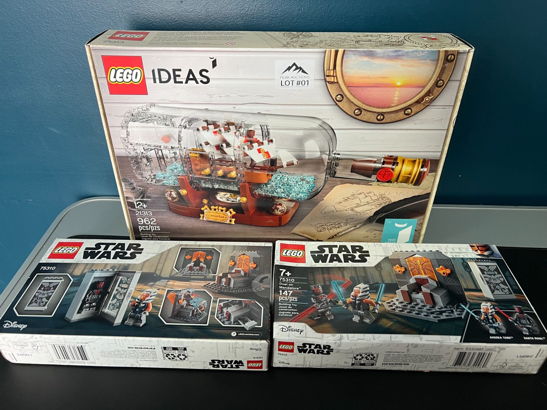 Lot of 3 LEGO Toy Building Sets