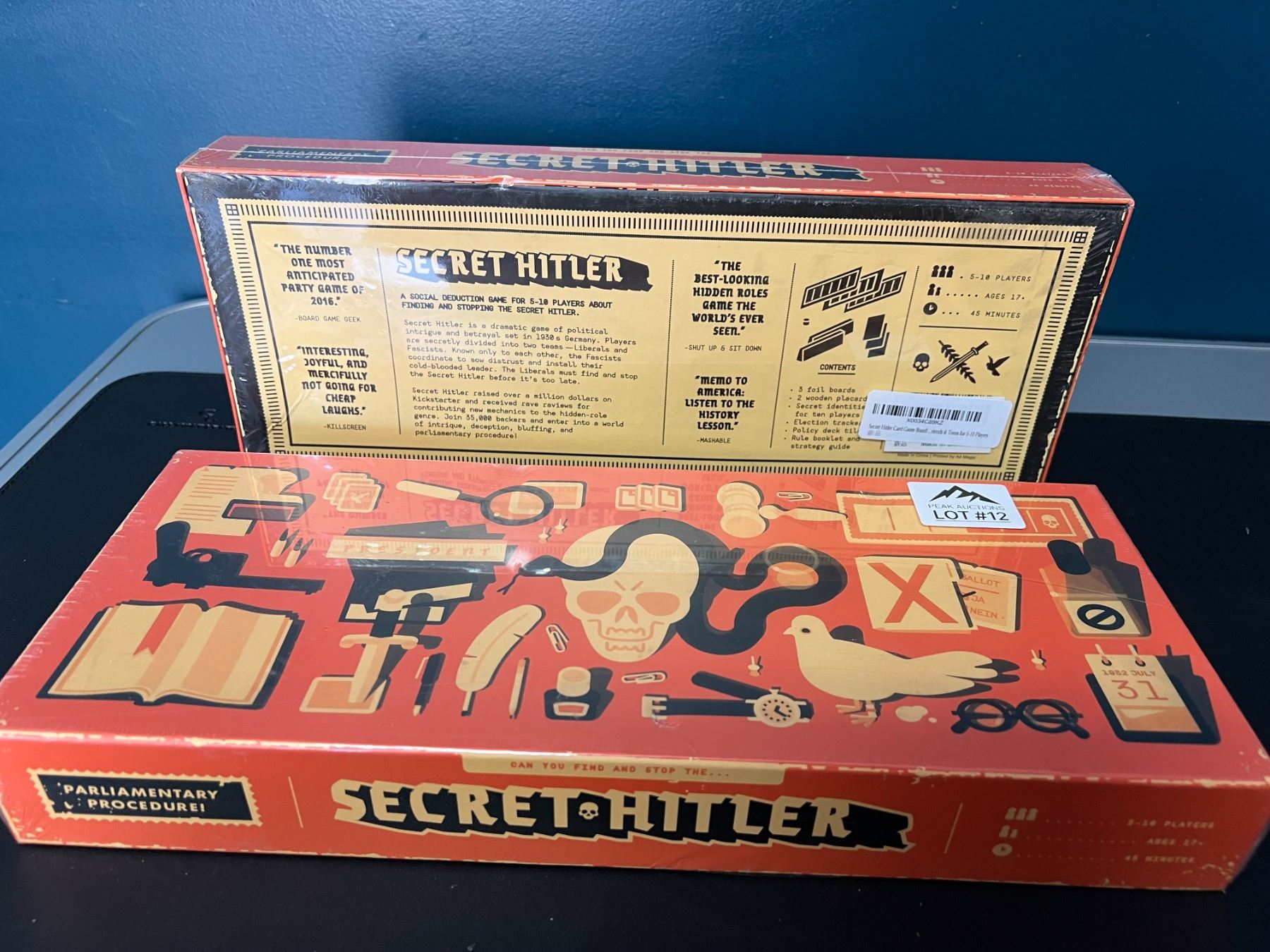 Lot of 2 Secret Hitler Card Game