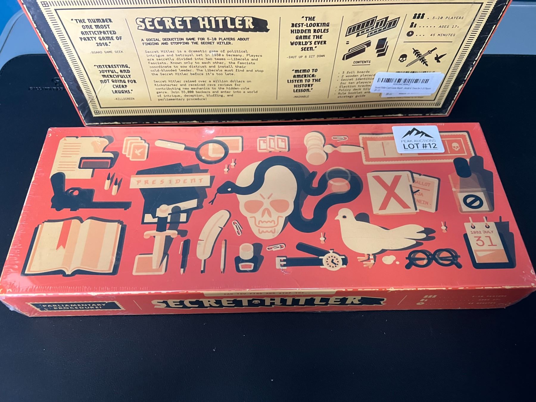 Lot of 2 Secret Hitler Card Game