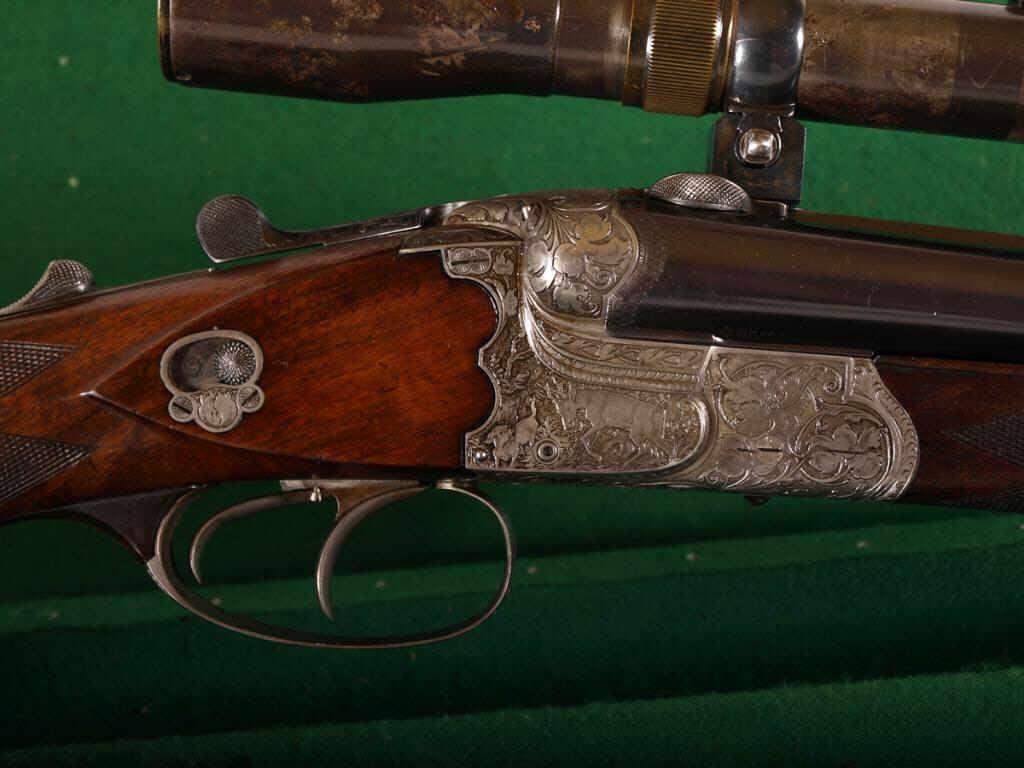 Willi Karl Drilling 16ga/8x57R SN:NVSN