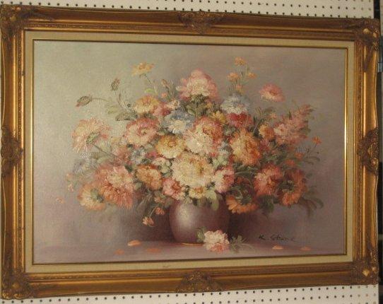 Oil painting signed K. Stone