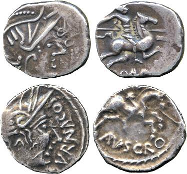 ANCIENT COINS. Greek. Celtic Gaul, The Allobroges (late 1st Century BC ...