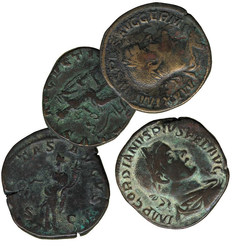 ANCIENT COINS. Roman. Severus Alexander (AD 222-235), AE Sestertius ...