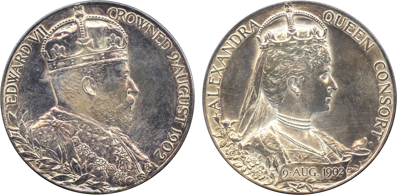 COMMEMORATIVE MEDALS. BRITISH HISTORICAL MEDALS. Edward VII, Coronation ...