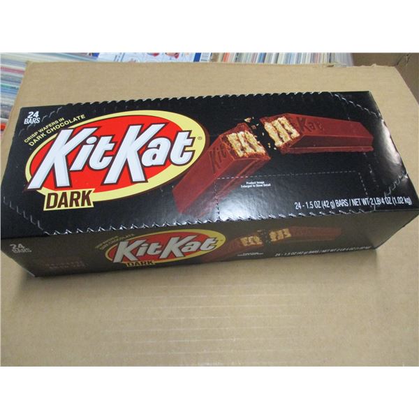 KIT KAT DARK CHOCOLATE BARS (24) - PER BOX
