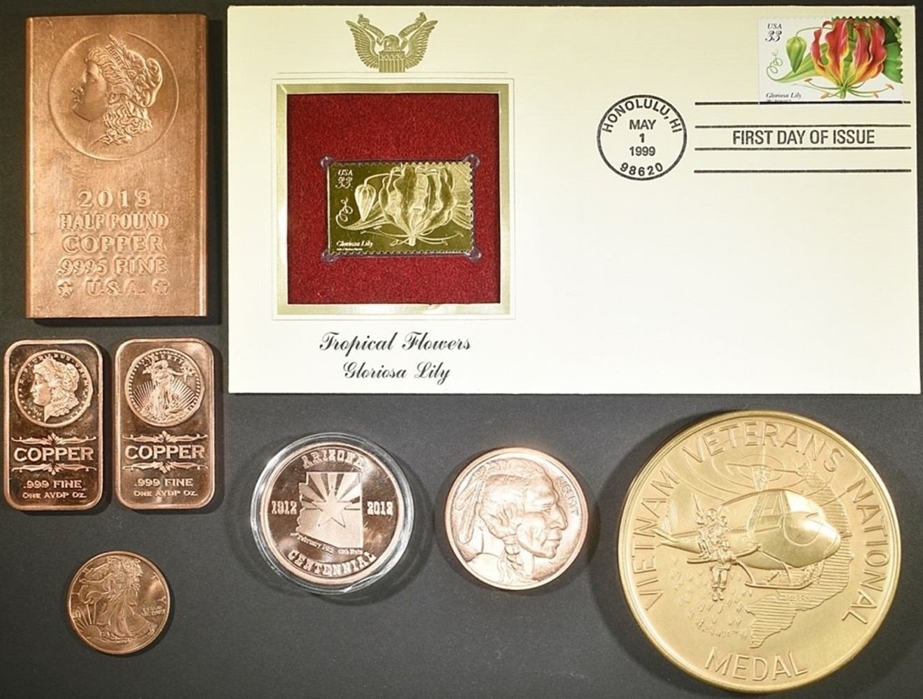 COLLECTOR'S LOT OF COPPER