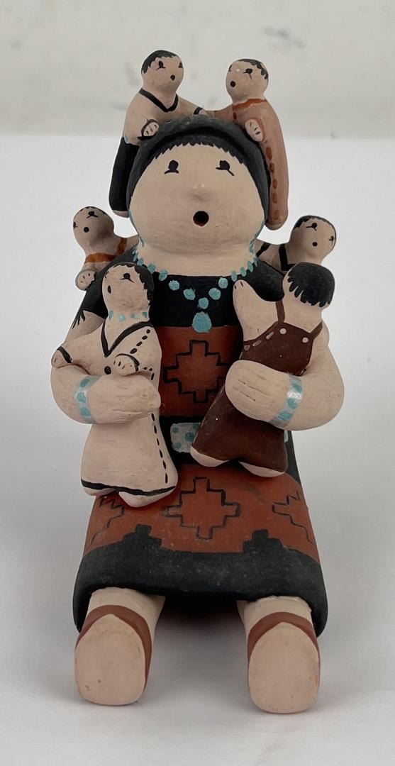 Navajo Indian Pottery Story Teller