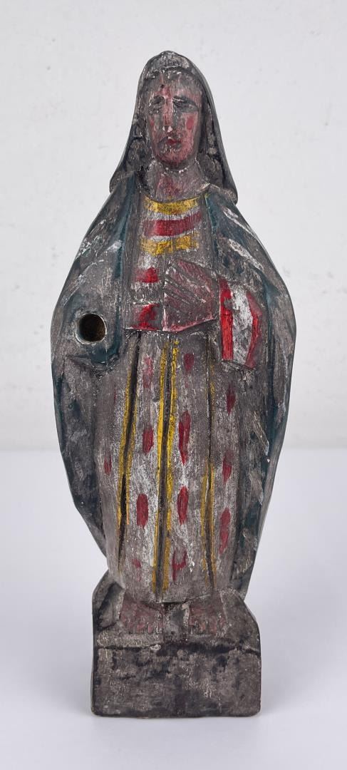 Antique Mexican Wood Santos Figure