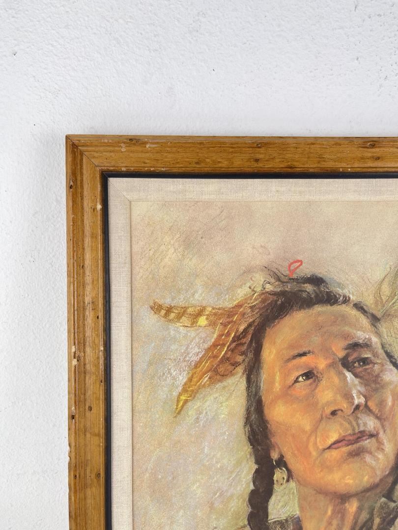 Blackfoot Brave Nicolas De Grandmaison Print