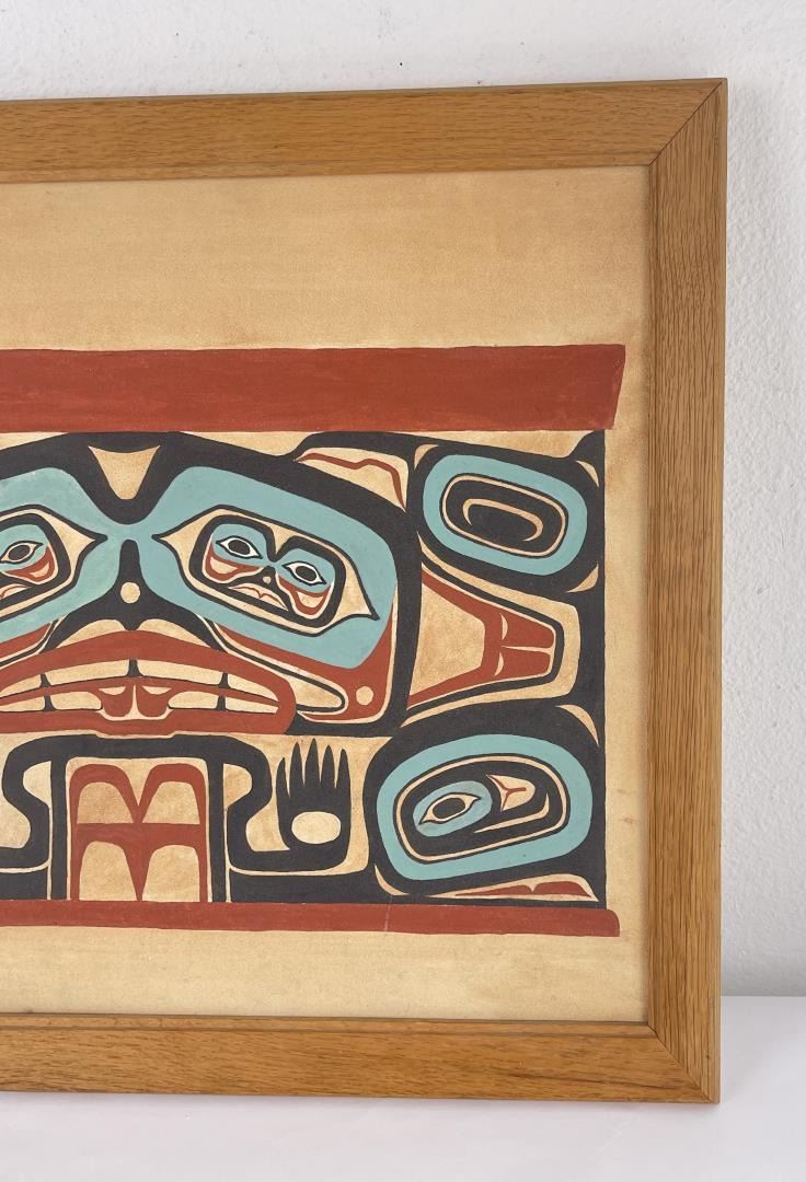 Tlingit Haida Native American Indian Bear Painting