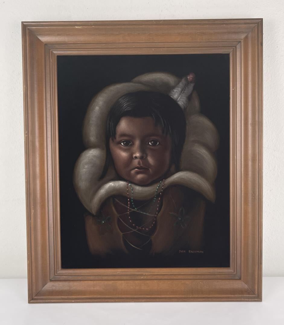 Richard "Dick" Baerman Indian Painting