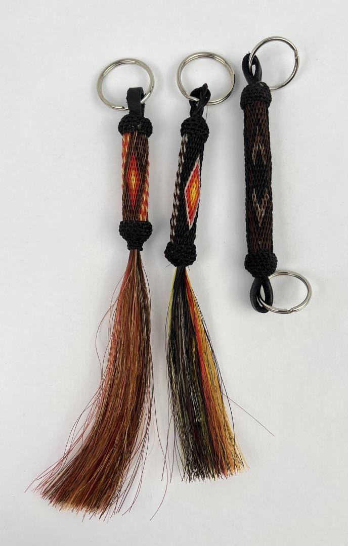 Montana Deer Lodge Prison Horsehair Key Fobs