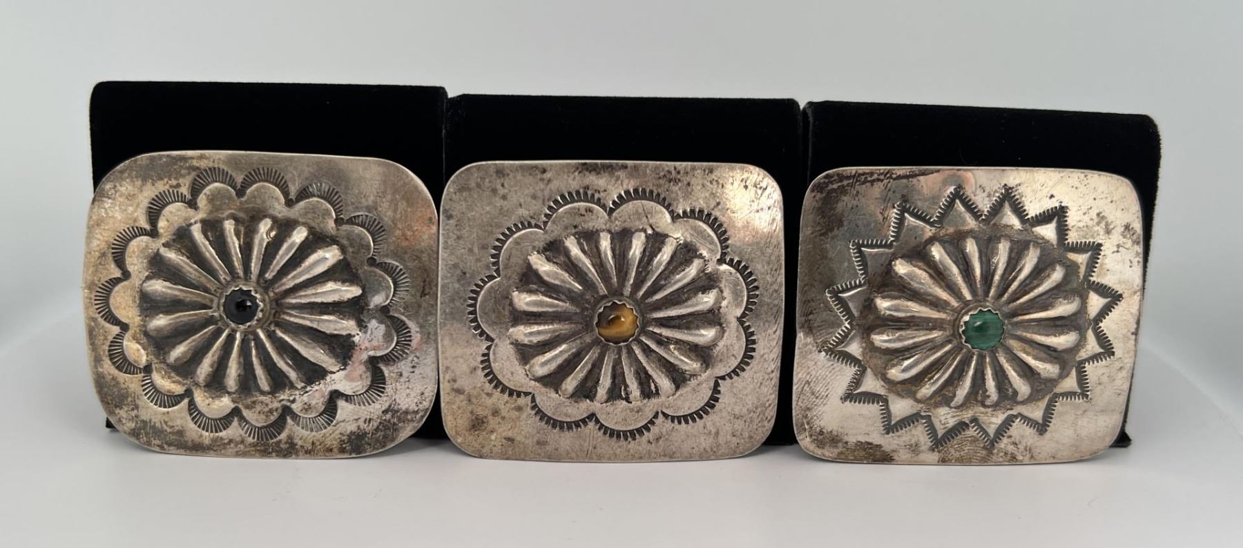 Navajo Sterling Silver Conchos