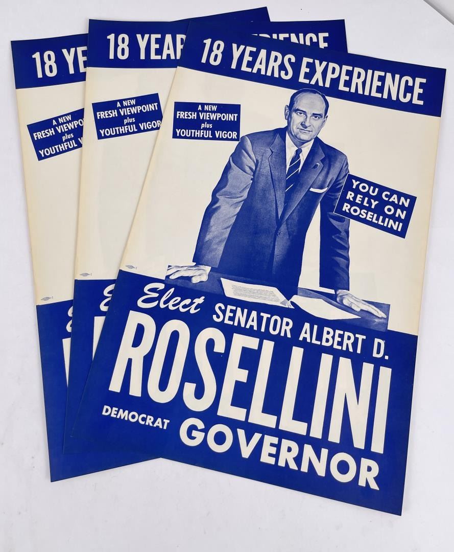 Albert Rosellini Governor Washington Posters