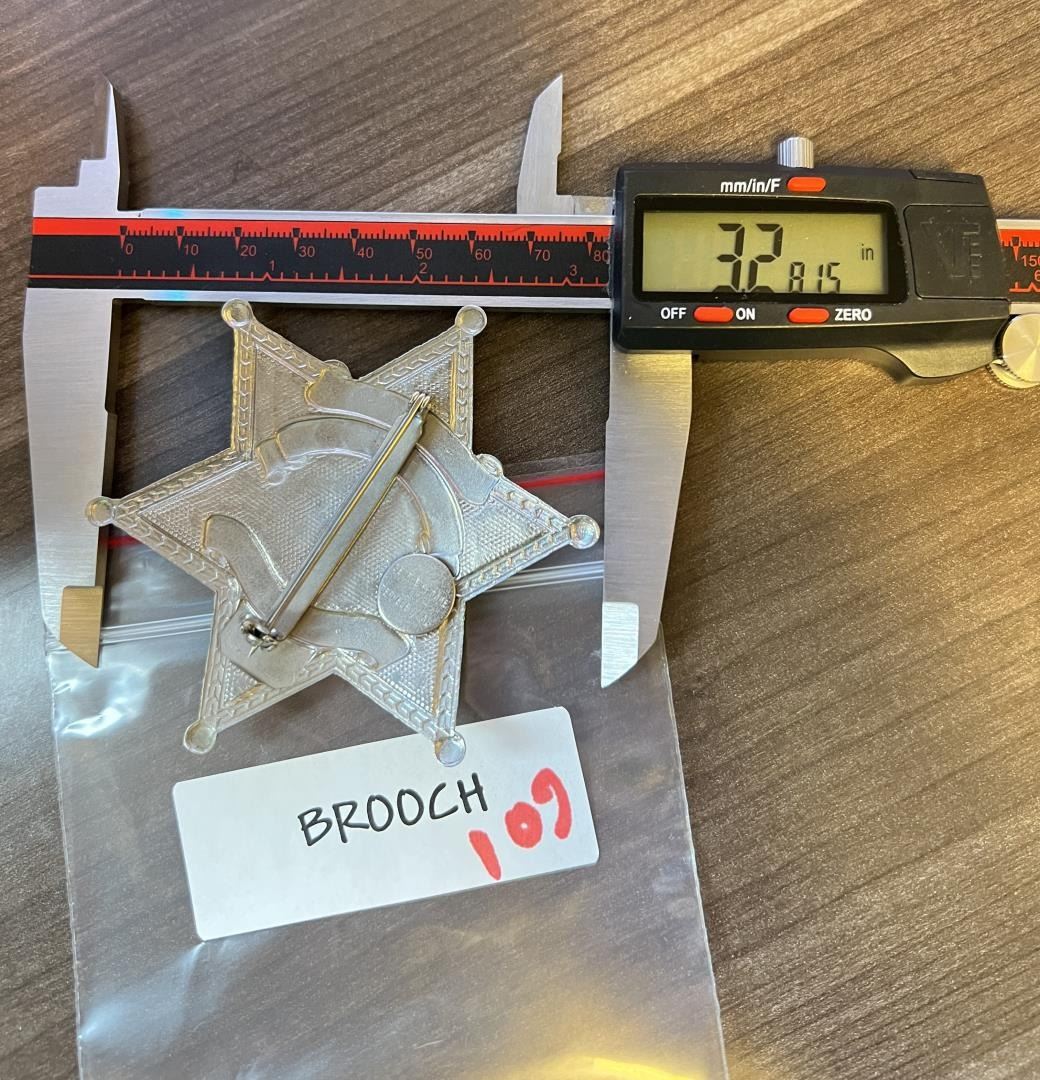 Texas Ranger Del Rio Texas Star Badge