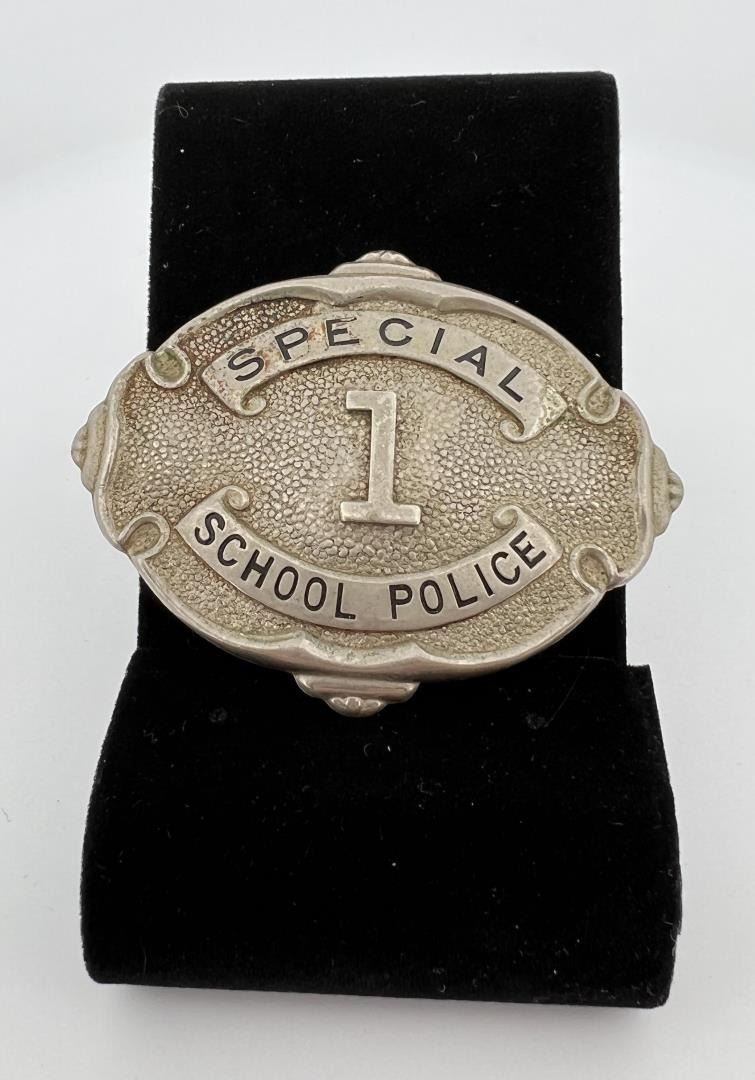 Antique Special School Police Badge
