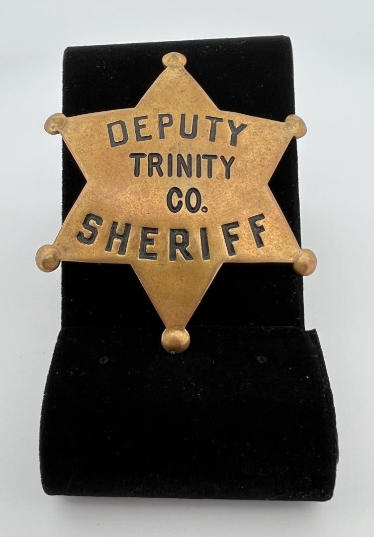 Deputy Sheriff Trinity County Texas Badge