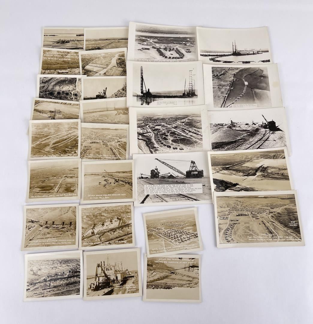 Fort Peck Dam Montana Construction Photos