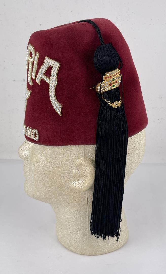 Shriners Algeria Bagpipe Band Fez Hat