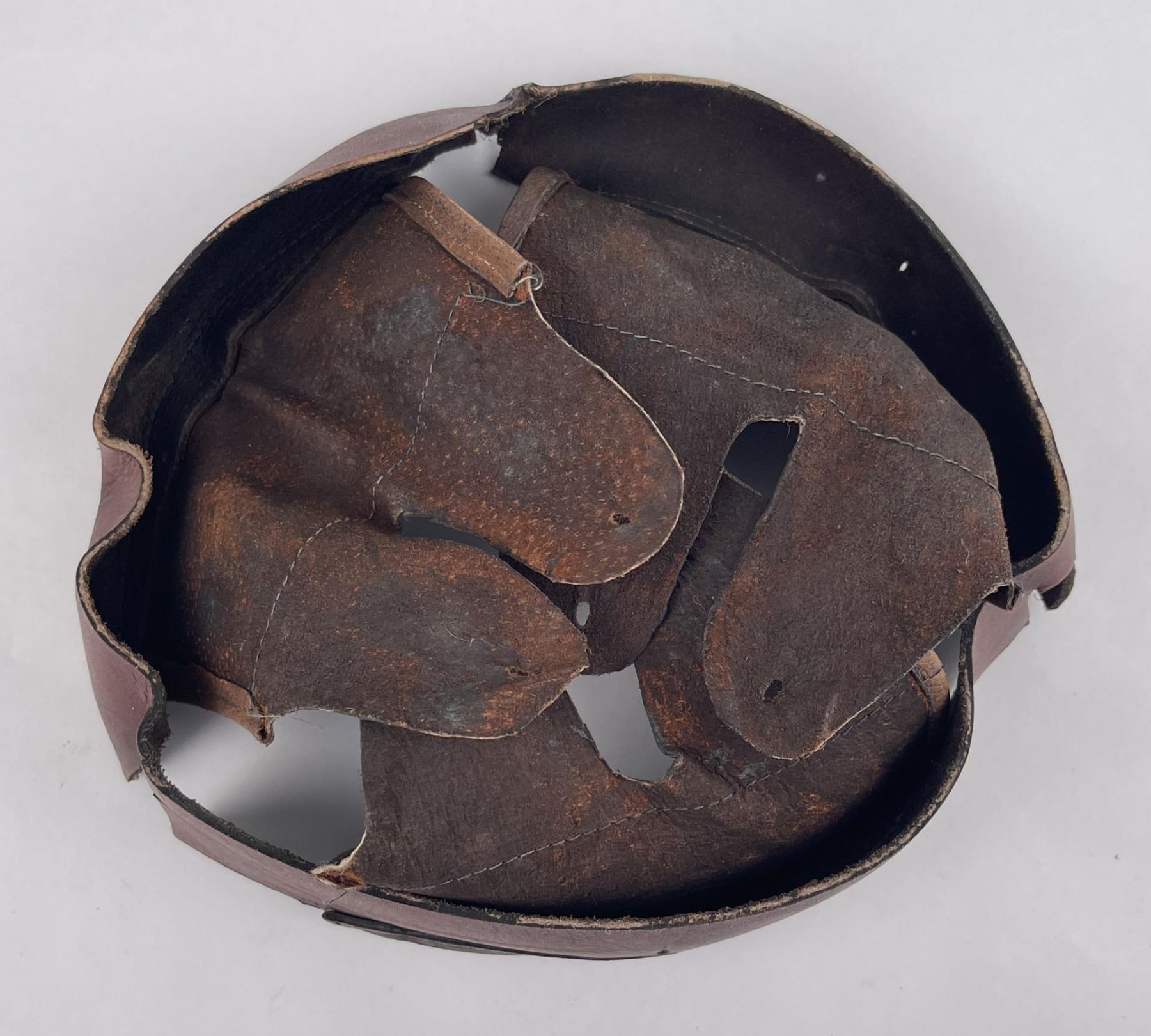 WW2 Japanese Leather Helmet Liner