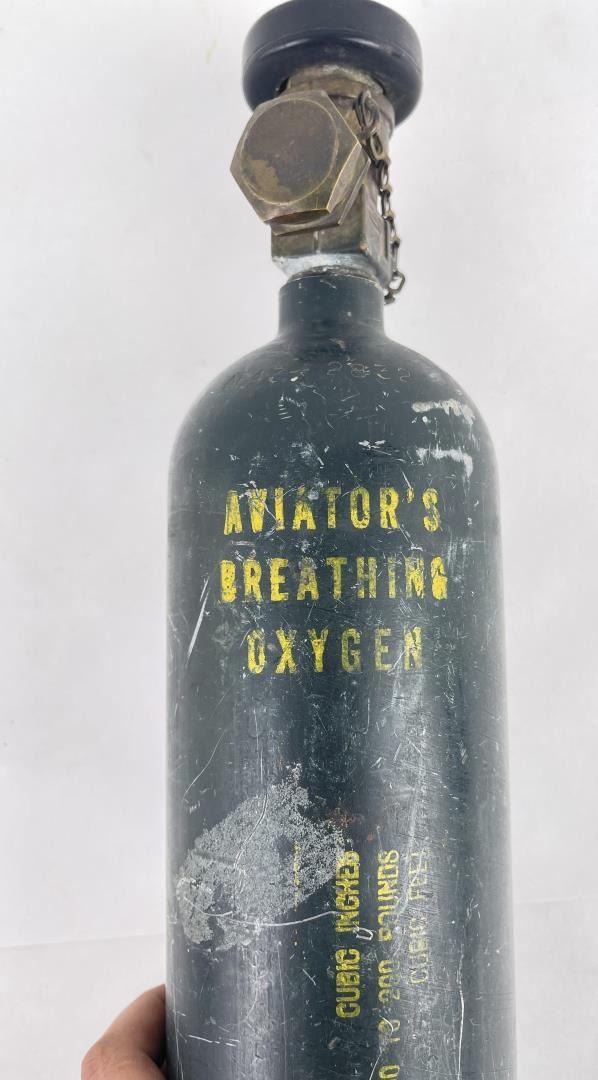 WW2 Pilot Oxygen Bail Out Bottle