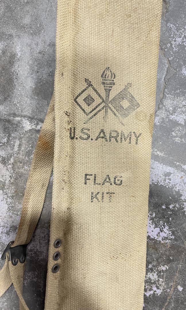 WW2 Signal Corps Semaphore Flags