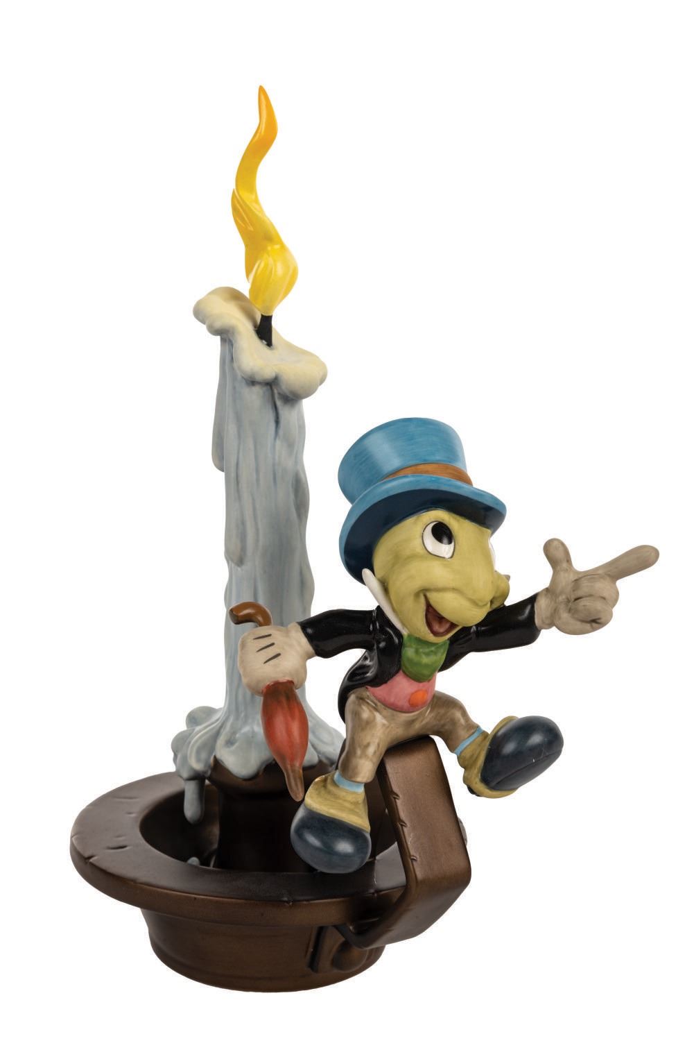 A "Mickey's Christmas Carol" Jiminy Cricket Figure.