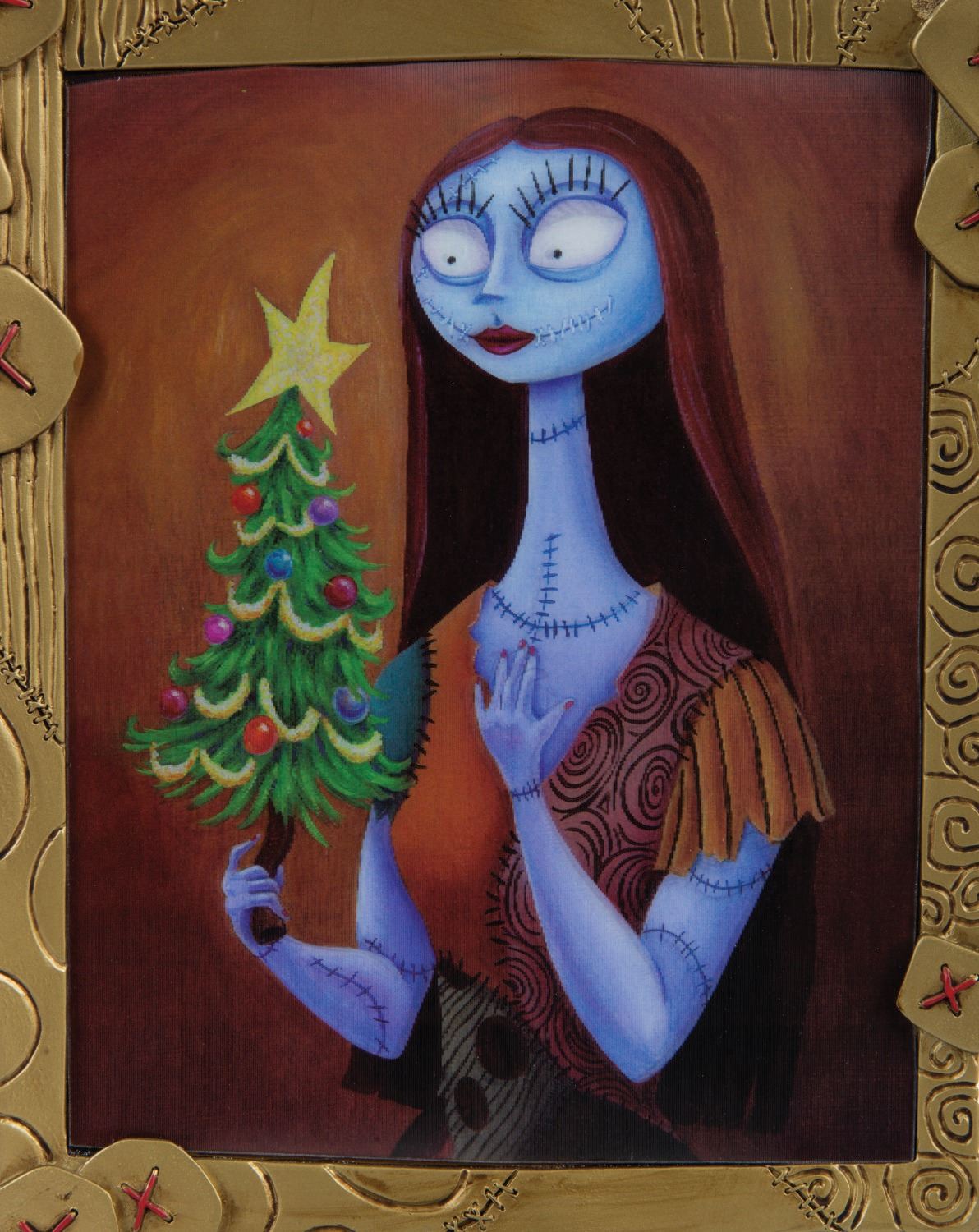 Haunted Mansion Holiday Sally Lenticular Portrait. - Van Eaton Galleries
