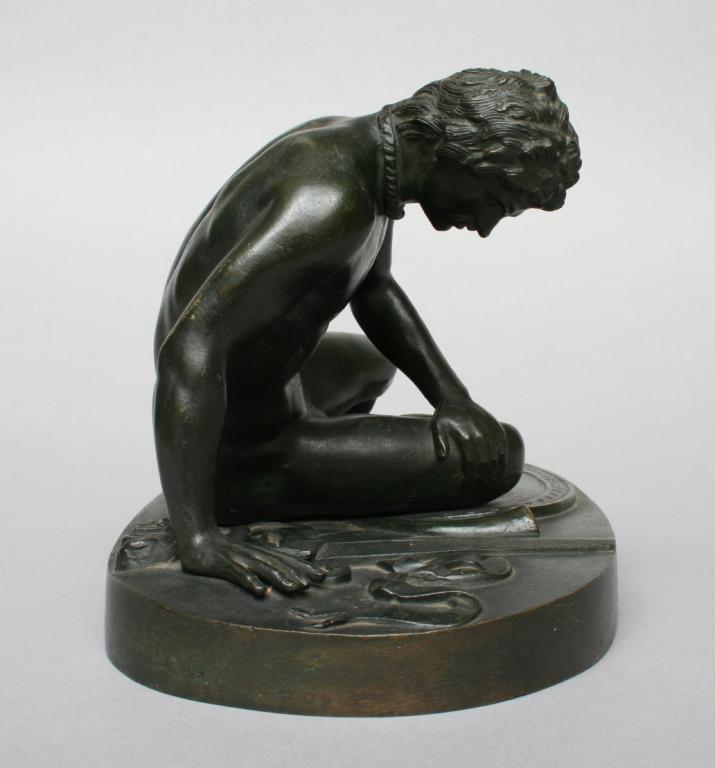 Dying Gaul Bronze Sculpture 20th c.