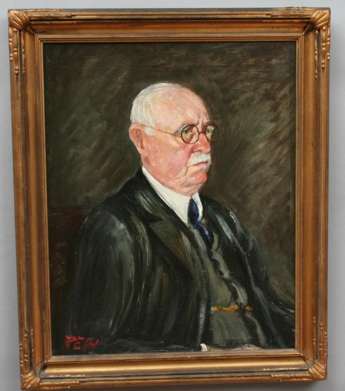 Portrait of Leisy Beer Brew Master Faller