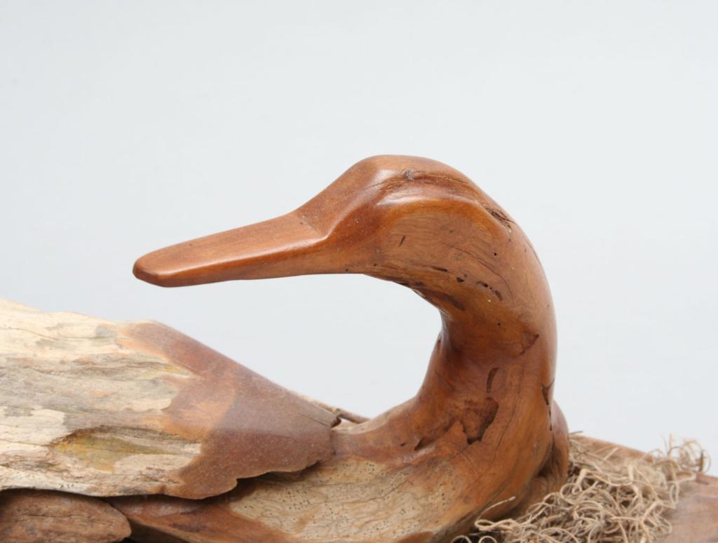Primitive Duck Carving by Ray Thurston