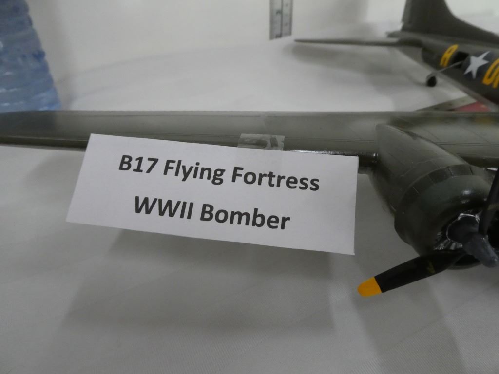 B17 Flying Fortress WWII bomber model