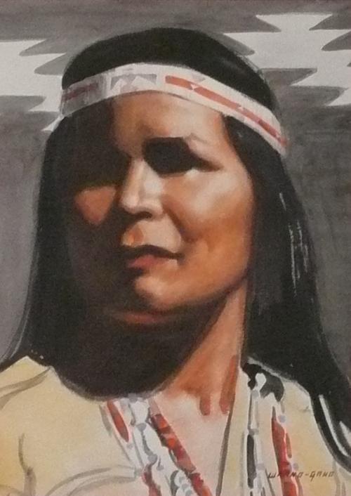 Joe Waano Gano, Watercolor