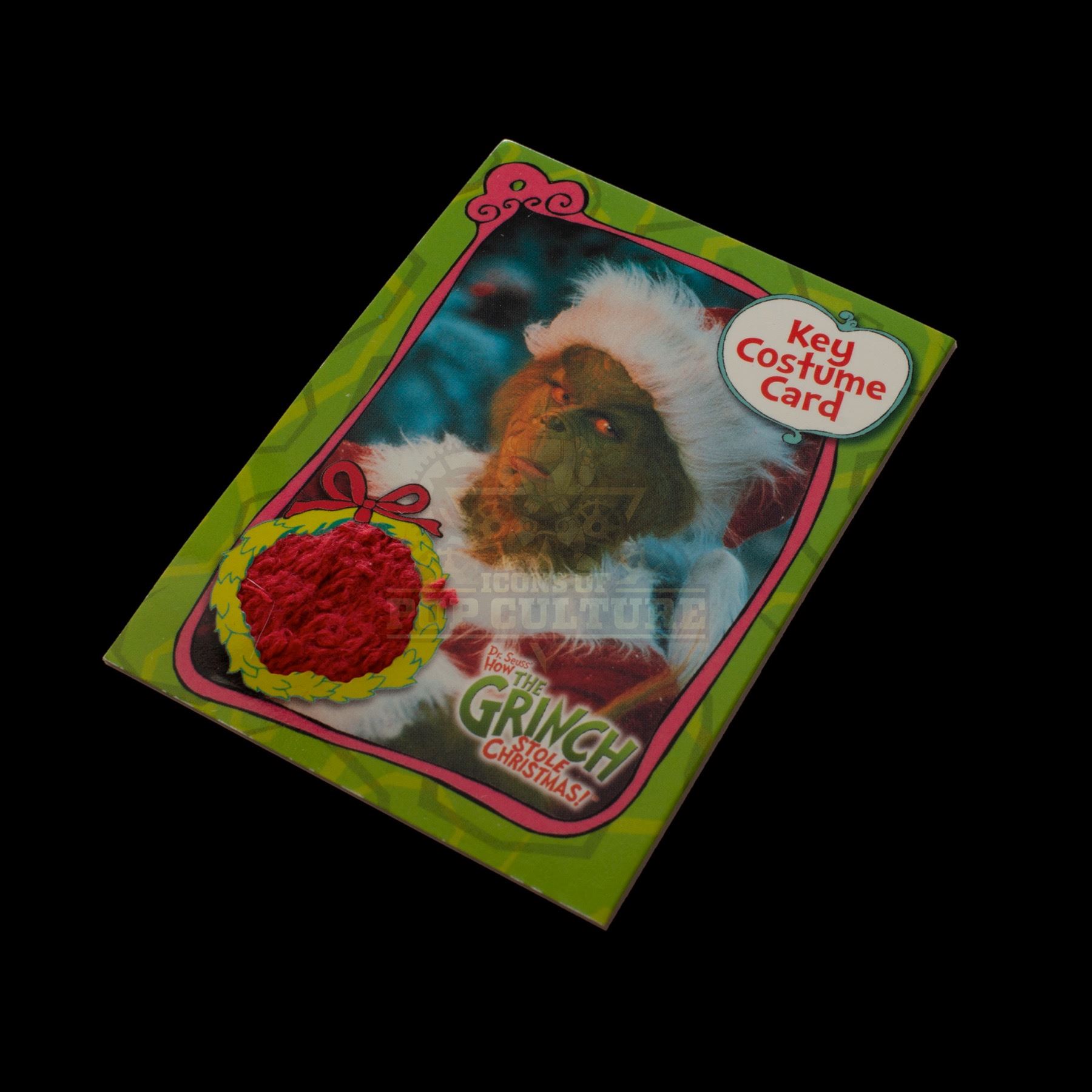 How the Grinch Stole Christmas – Grinch Key Costume Card – H192