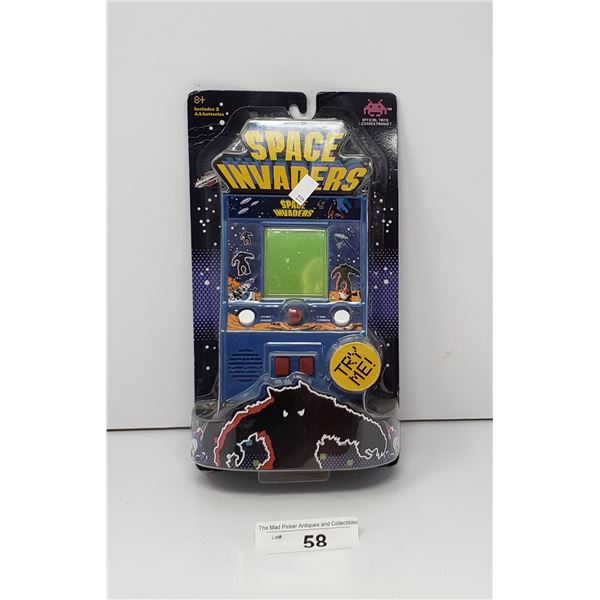 Space Invaders Hand Held Arcade Game In Original Packaging