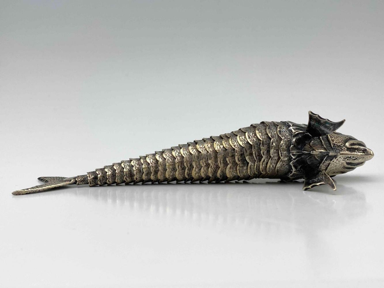 Spanish Silver Plate Articulated Fish