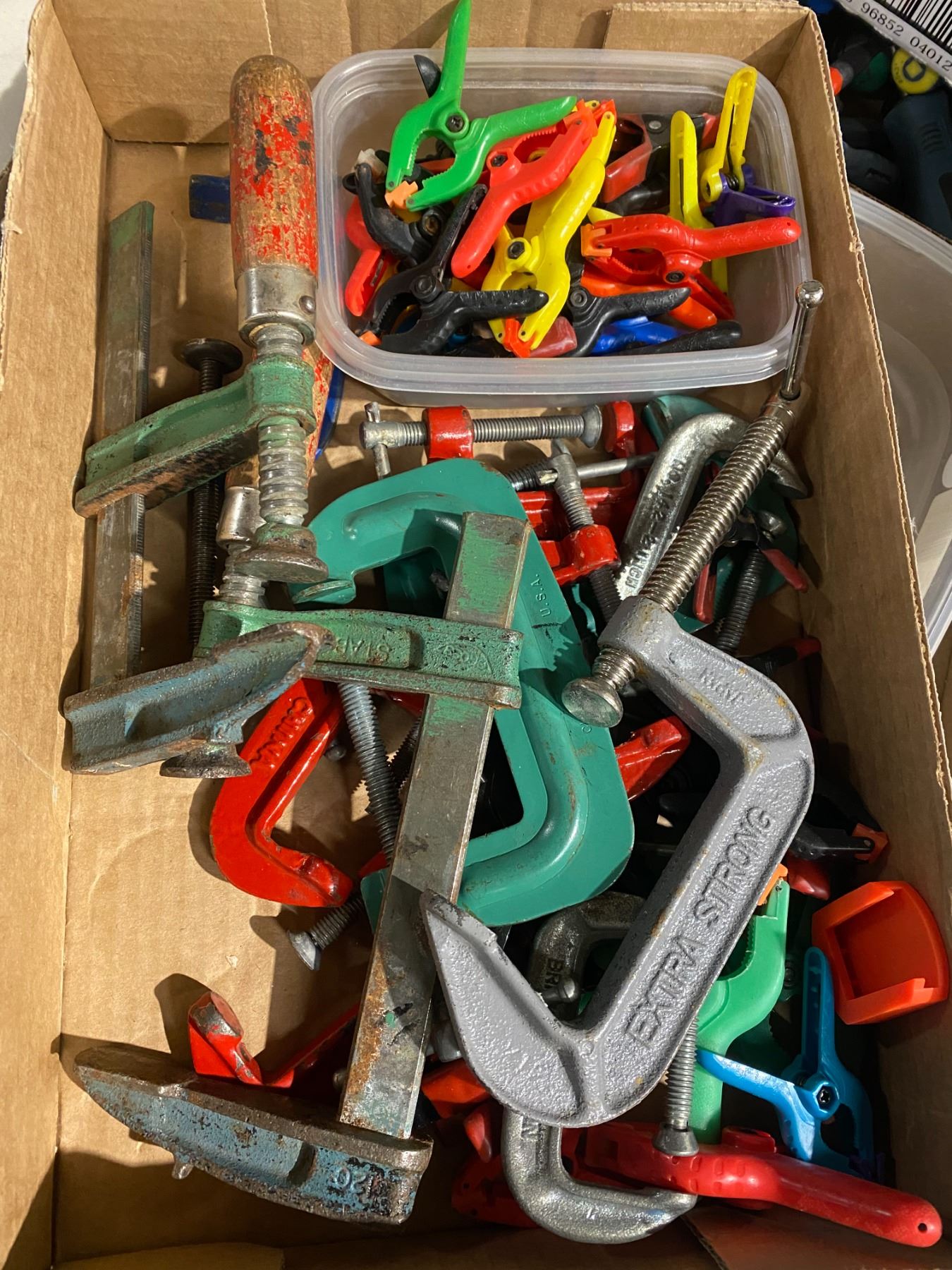 Assorted clamps