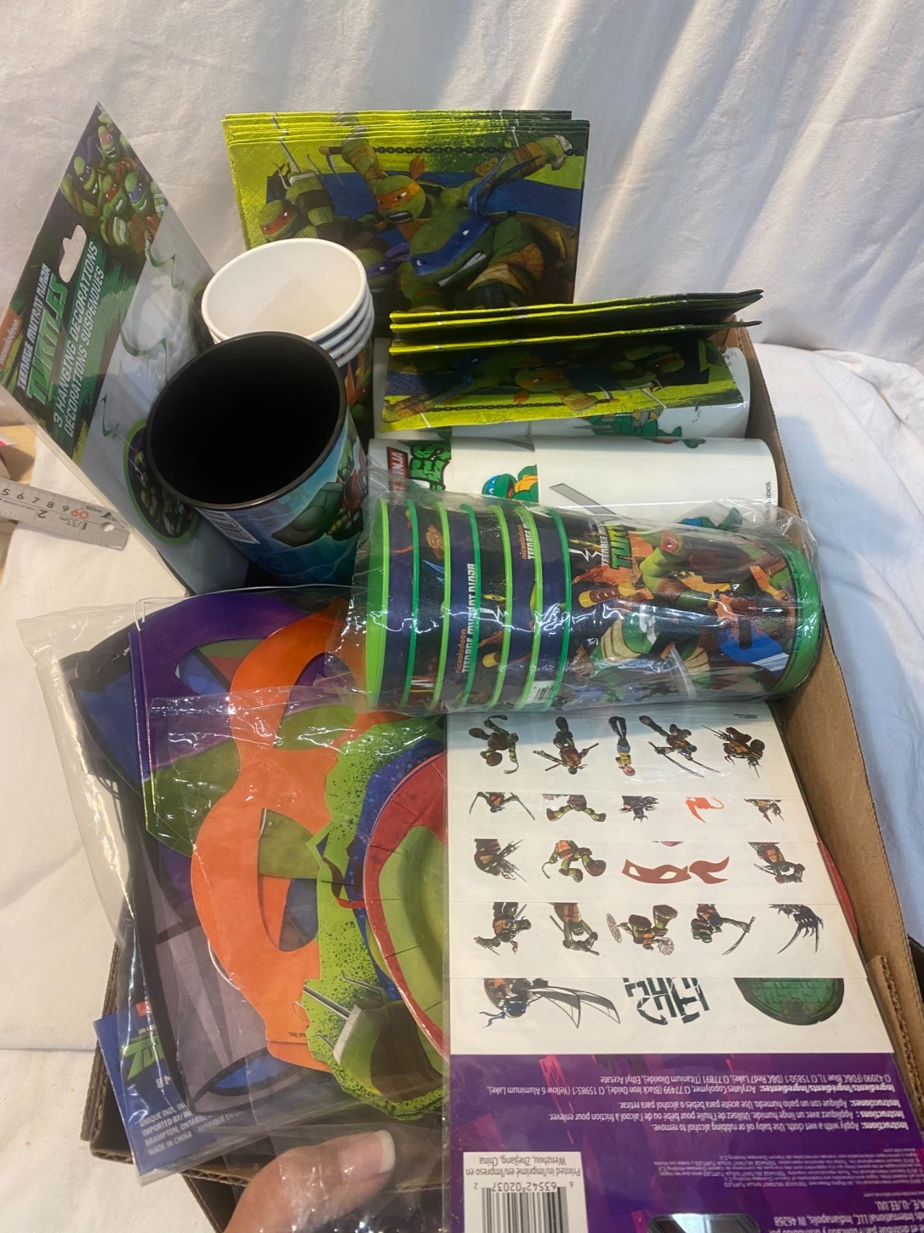 Teenage mutant ninja turtles items