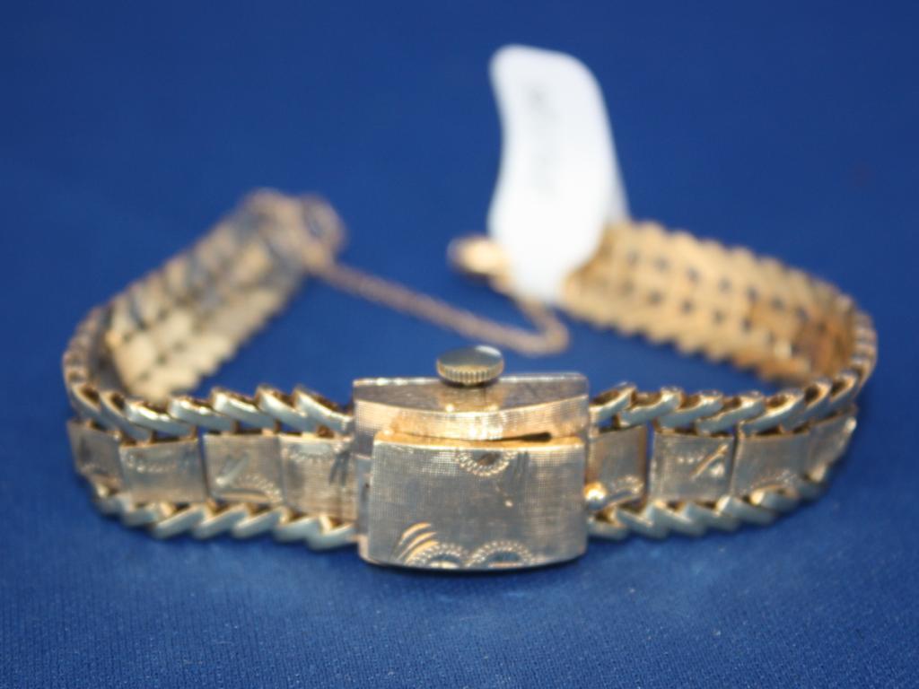 Vintage 14K Gold Watch Semag Incabloc 24.5gr